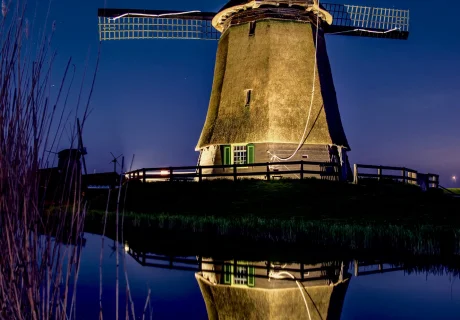 Molens in de Schermer